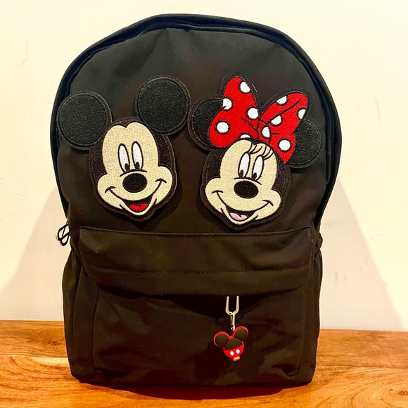 Bags | Disney Themed Backpacks With Keychain All Characters Colors In ...
